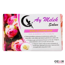 Ay Melek - Sabun Rose Loofan Soap 120 gr